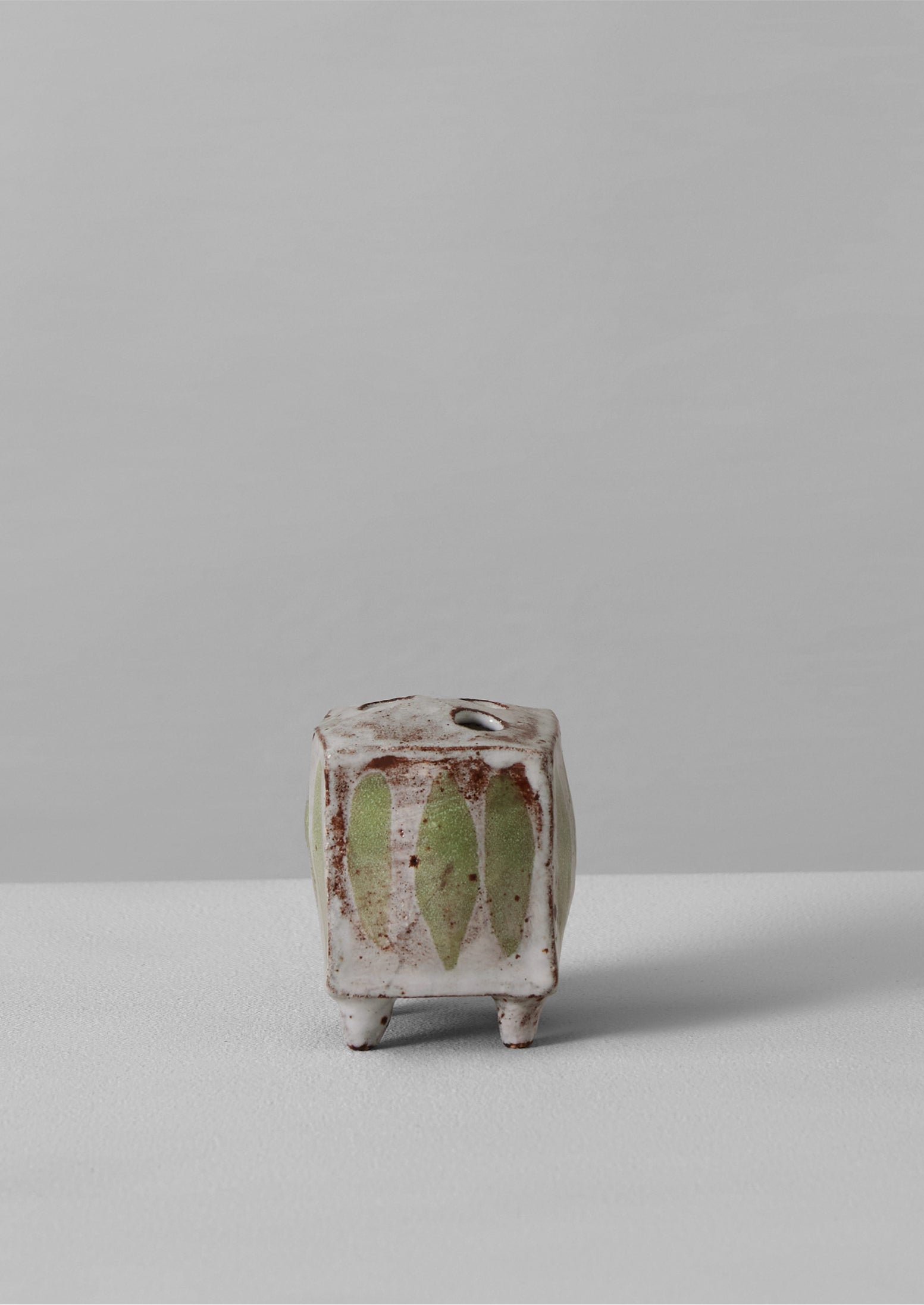 Annabel Roberts Flower Brick | White/Green | TOAST