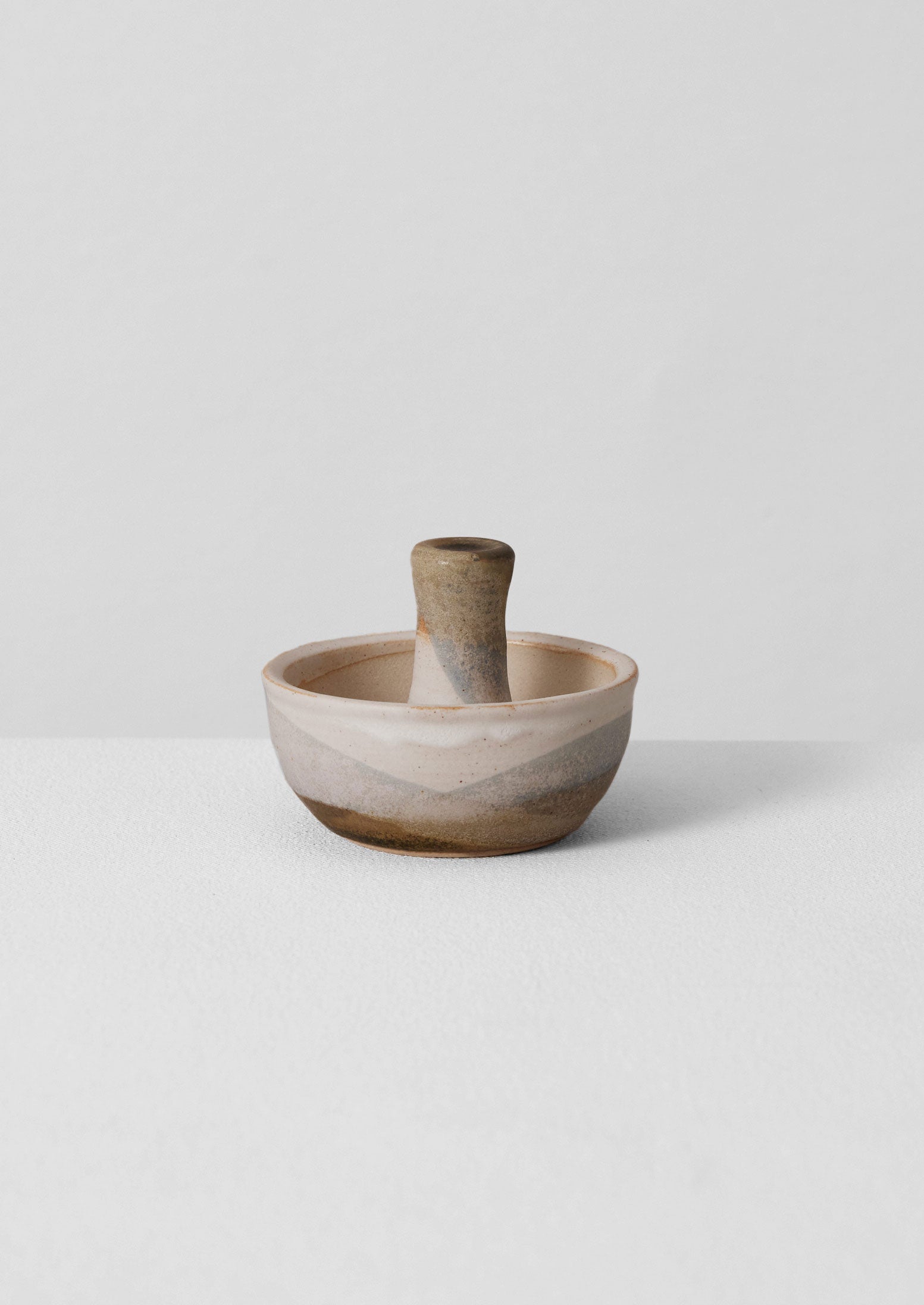 Maria Cabrera Spice Pestle and Mortar | Chalk/Shade Blue | TOAST